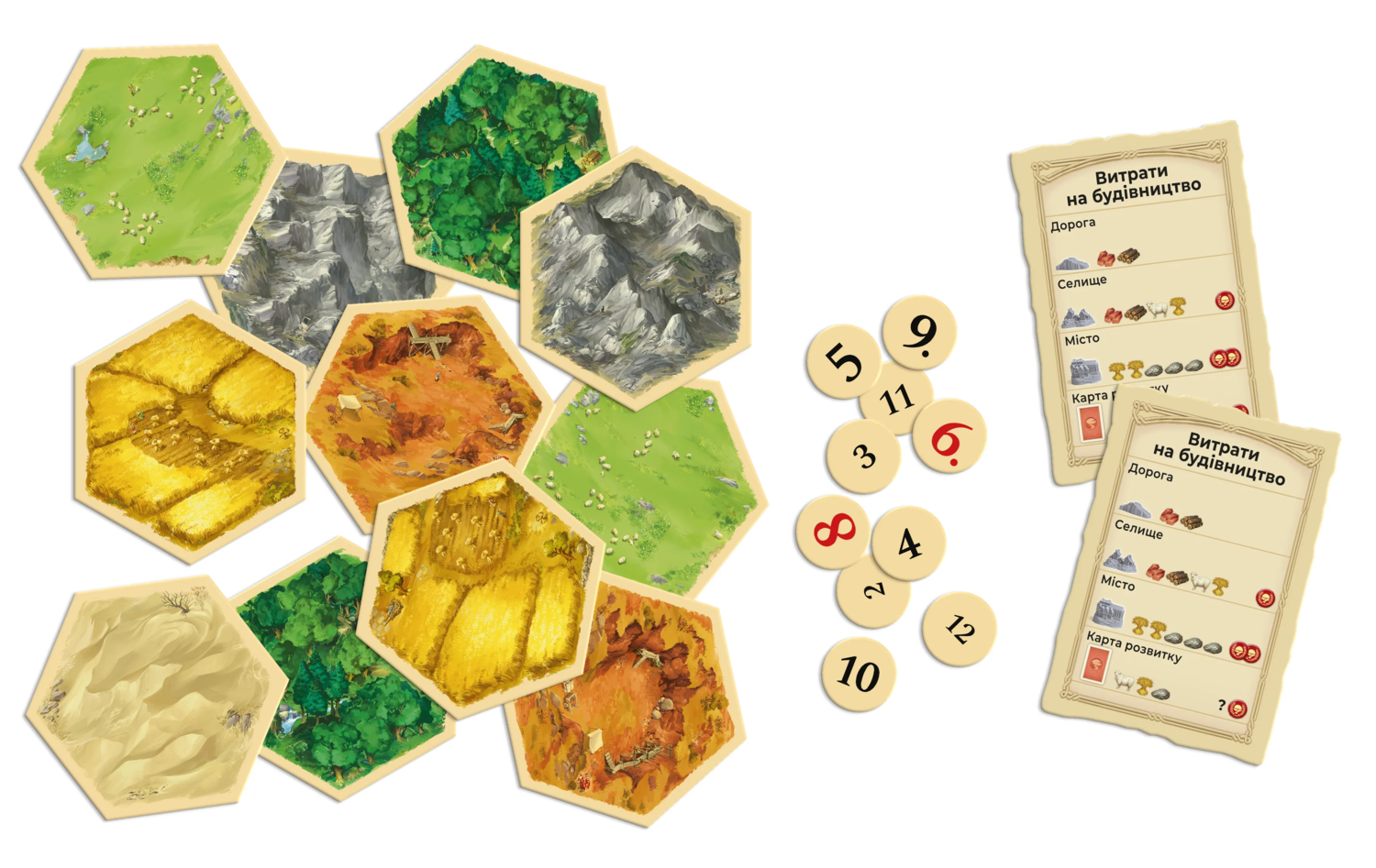 PlayTale - Board Game The Settlers of Catan. Add-on for 5-6 Players